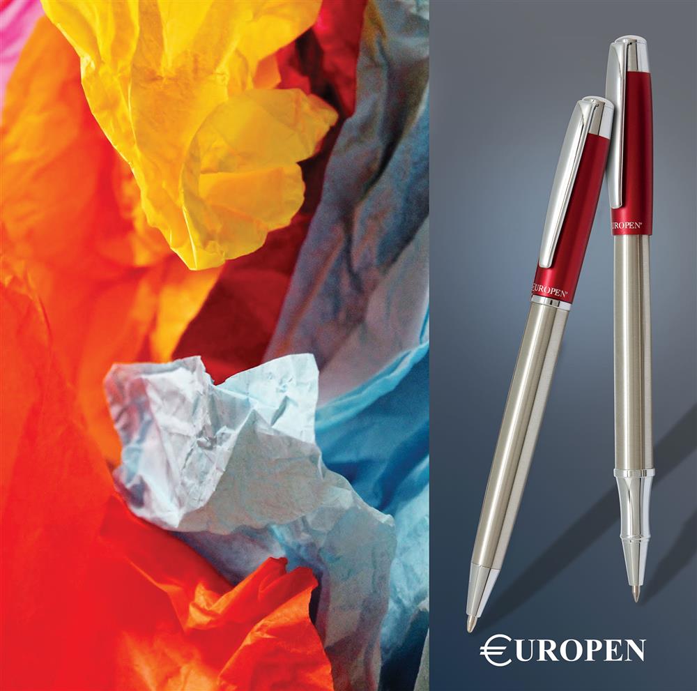 مشخصات،قیمت و بررسی جفتی خودکار و روان نویس یوروپن اسمارت قرمز-Europen ...